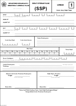 Download formulir ssp terbaru excel - siplasopa