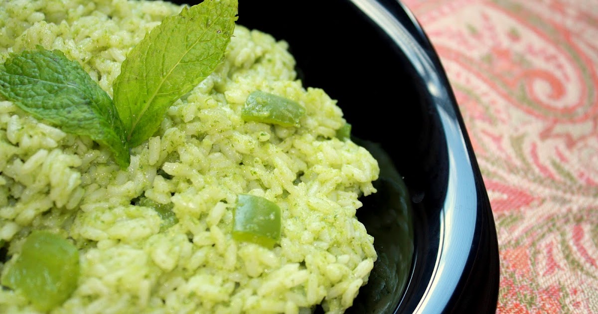 Cook like Priya: Pudina Rice Recipe | Quick Lunch Box Recipe | Variety ...