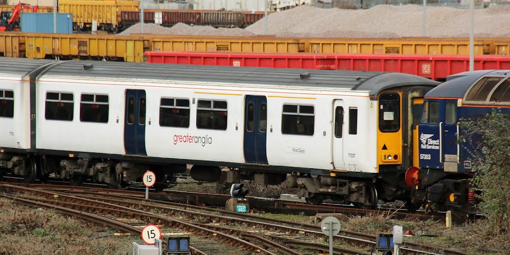 47s and other Classic Power at Southampton: Class 317s for scrap ...