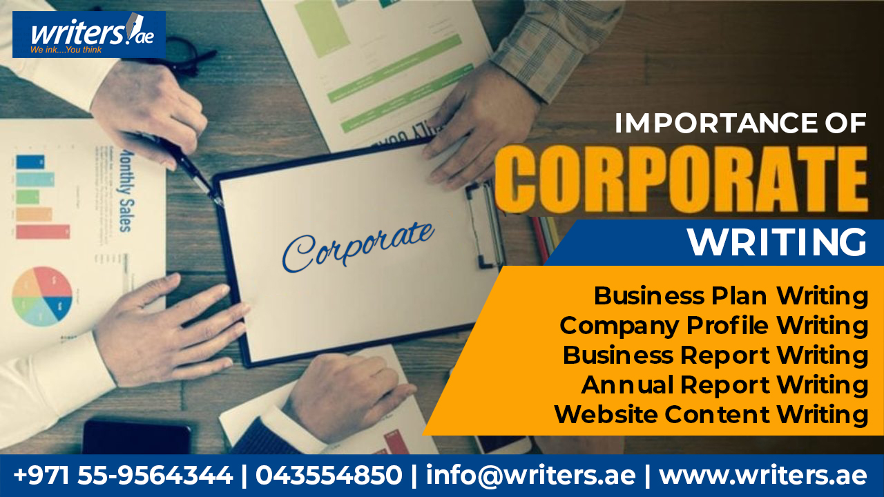 Writers.ae: The importance of corporate writing, follow us at http ...