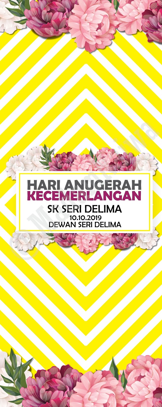 Banner dan Bunting Sekolah: DESIGN BANNER DAN BUNTING PROGRAM