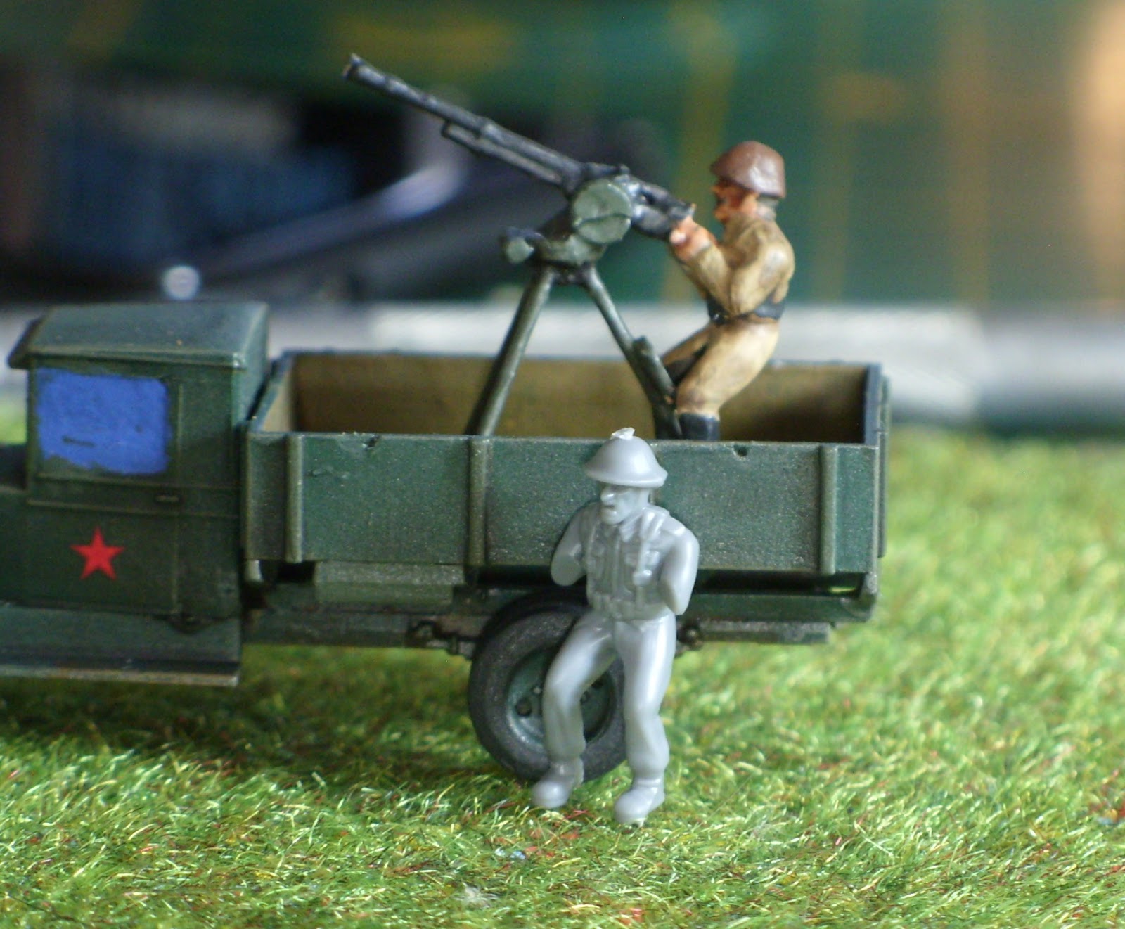 WORLD WAR 2 MODELZONE: 15mm ZIS-5 Truck With AA DsHK