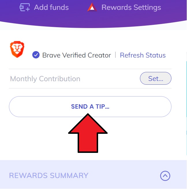 Quick guide: Adding the BAT tipping function to your site - Rainbow on FI