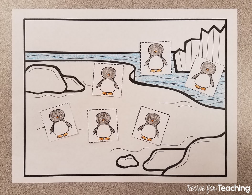 Penguin Addition Problem - Recipe for Teaching