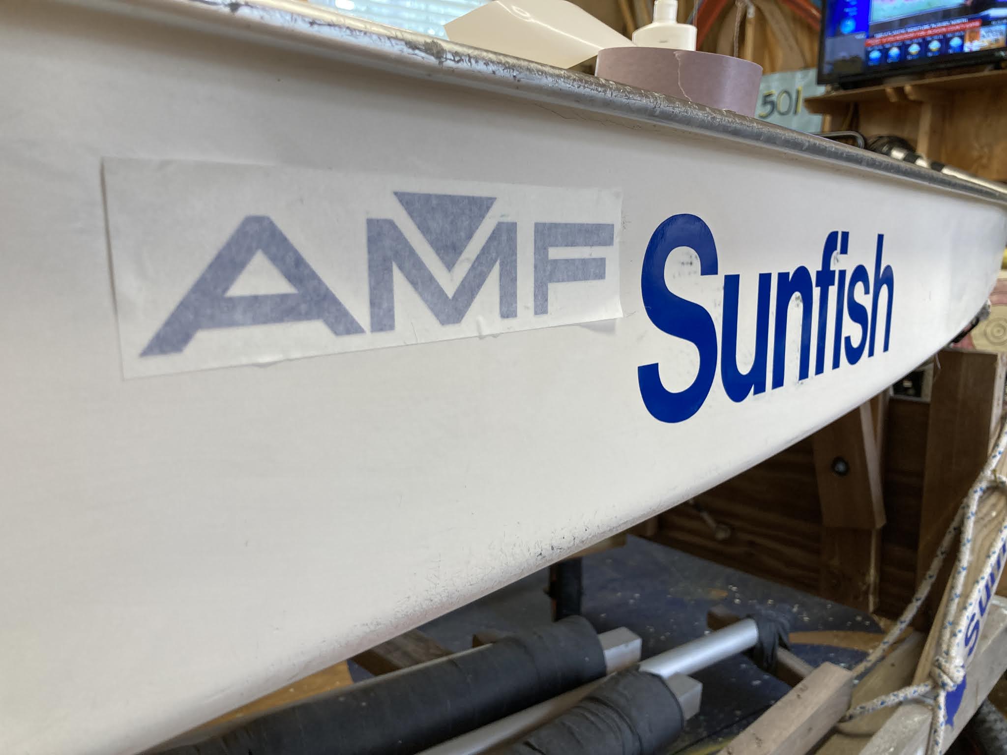 Small Boat Restoration: AMF Sunfish PHOENIX