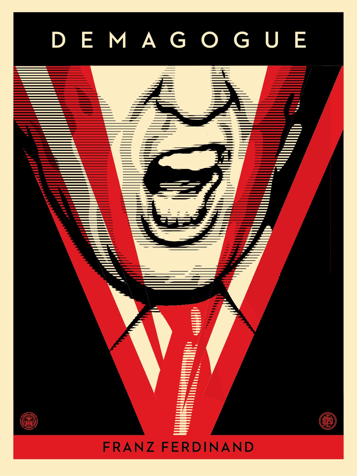 INSIDE THE ROCK POSTER FRAME BLOG: Shepard Fairey Demagogue Franz ...