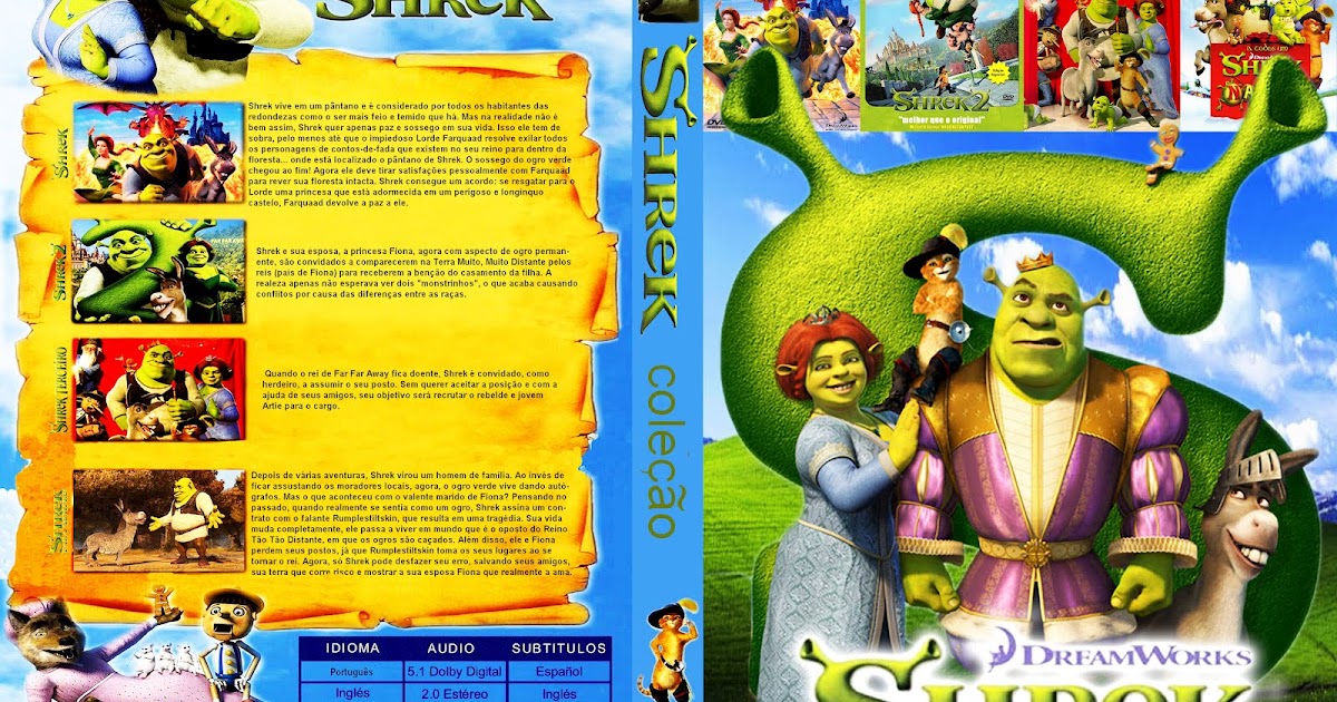 Shrek 1 to 4 (The Collection)ျမန္မာစာတန္းထိုး