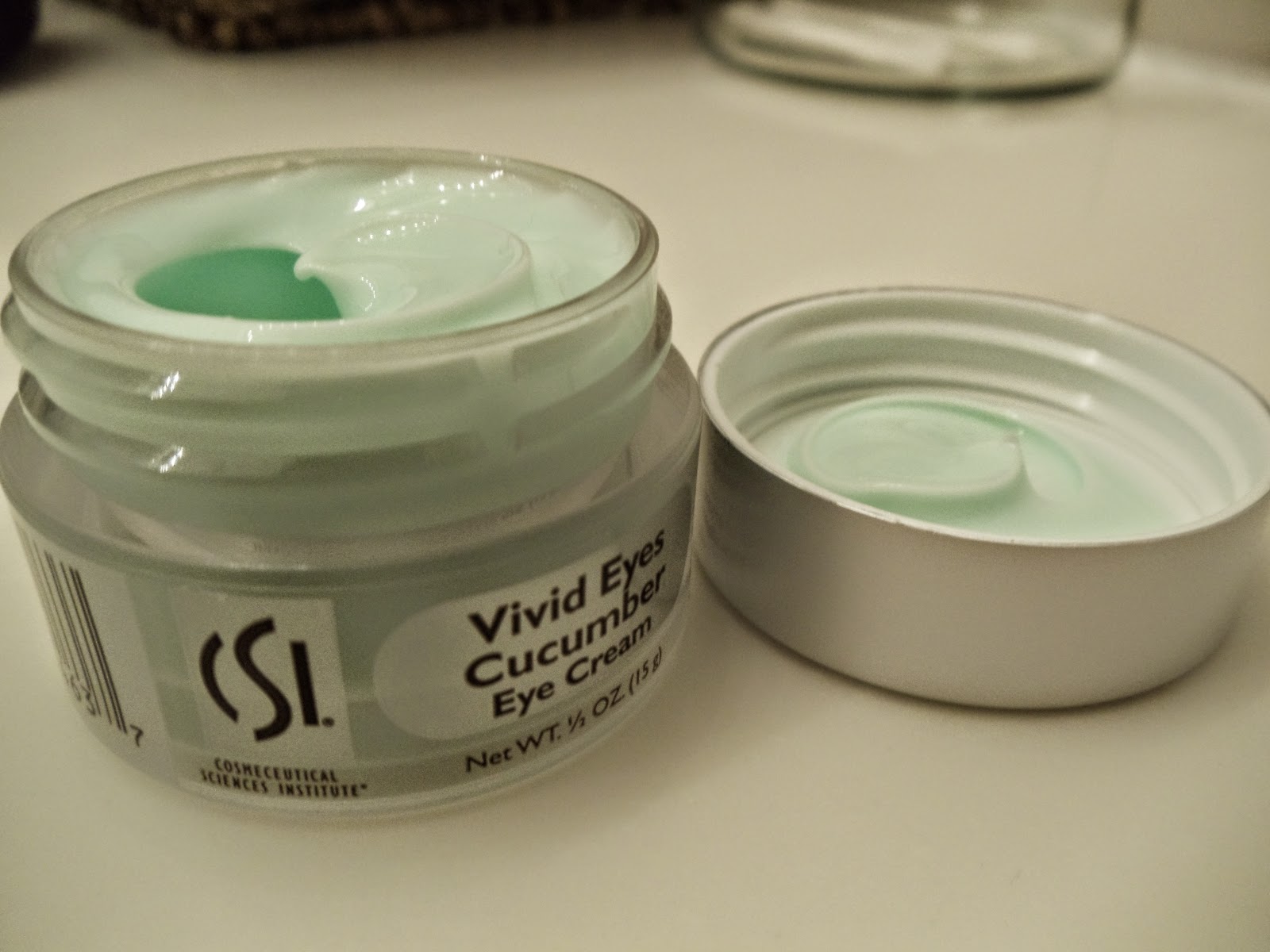 Tatiana's beauty: Vivid eye cucumber eye cream by CSI (Cosmeceutical ...