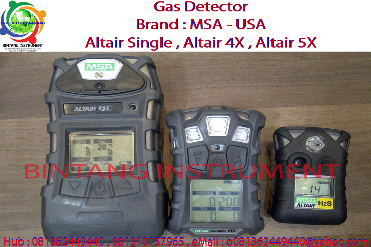 .: 081362449440 Jual Multi Gas Detector MSA Altair 5X . Gas Detector ...
