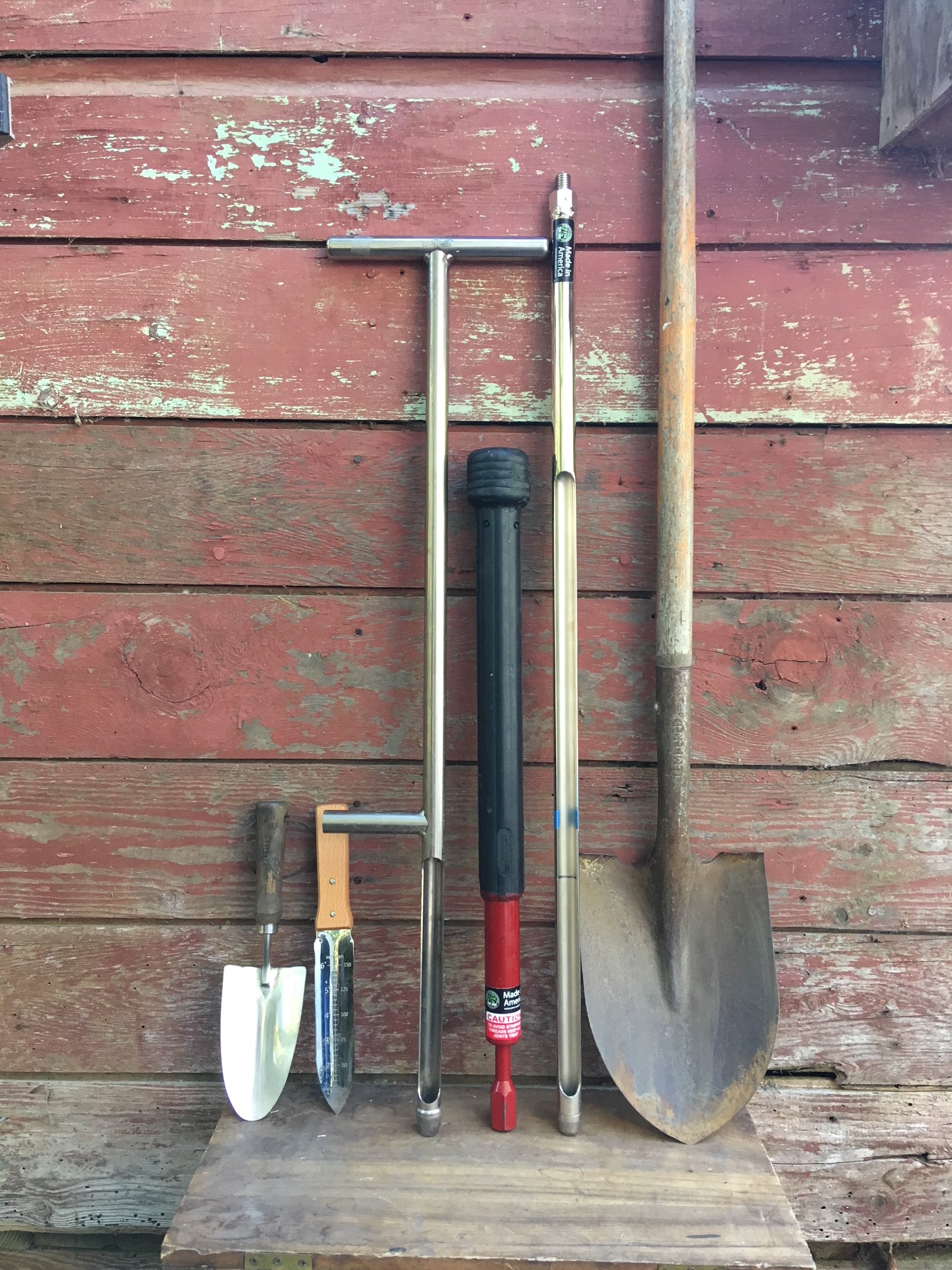 Soil sample collection and preparation for analysis