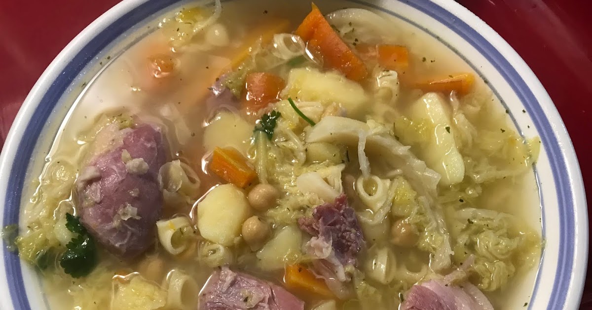 Patty fait sa cuisine!: Soupe au jarret de porc