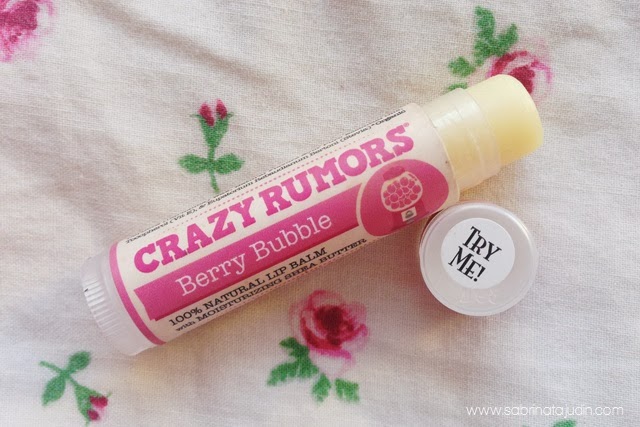 Crazy Rumors Lip Balm | Berry Bubble | Sabrina Tajudin | Malaysia ...
