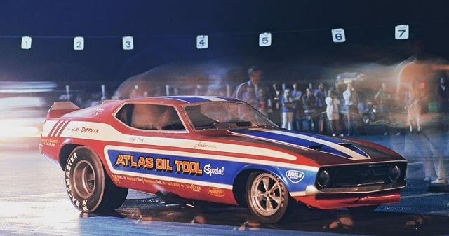 gakbrenti: old skool drag race car