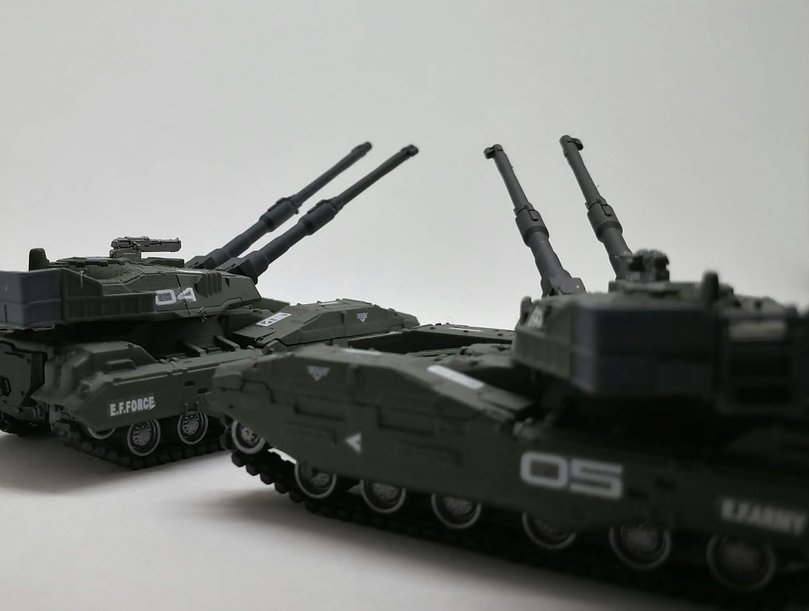 Gunplanerd: [GALLERY] Bandai HGUC 1/144 M61A5 Main Battle Tank (Painted ...