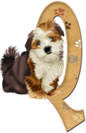 Alfabeto con lindo perrito. - Oh my Alfabetos!