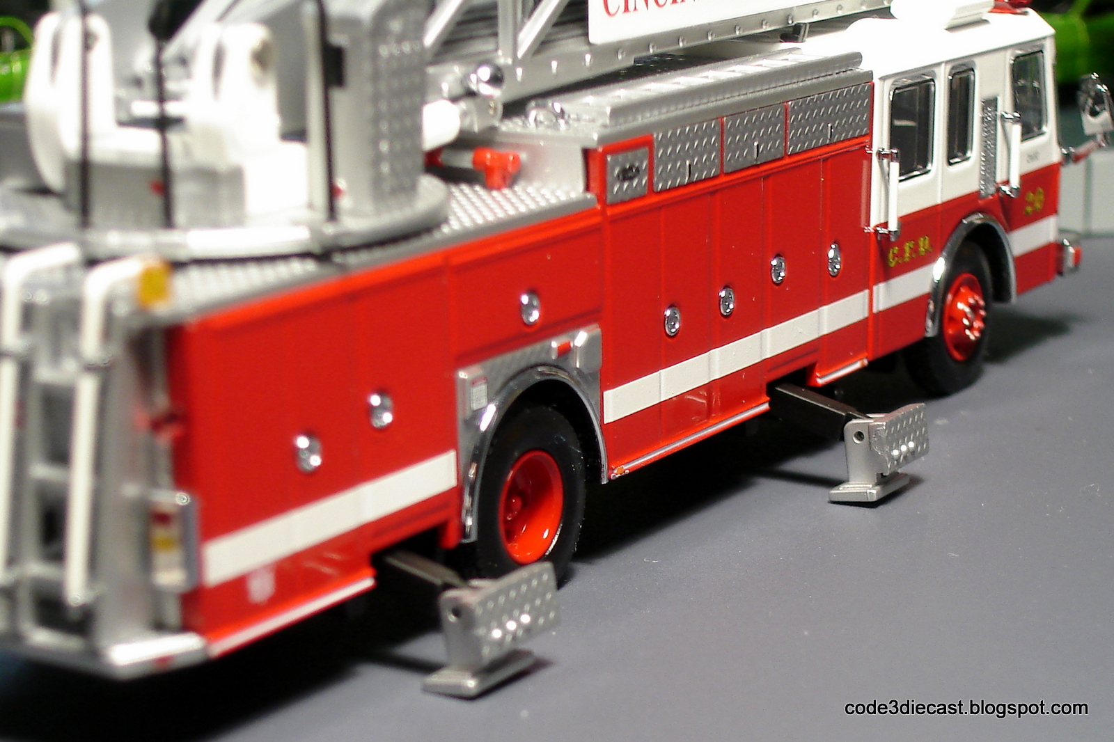My Code 3 Diecast Fire Truck Collection