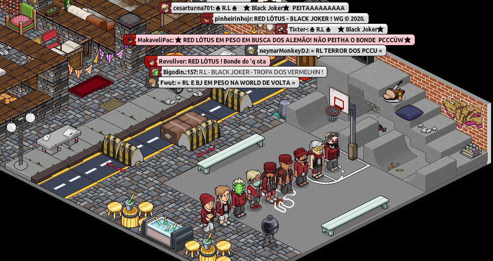 BLACK JOKER - WORLD OF GANGS - HABBO PT/BR: WORLD OF GANGS - O RETORNO!