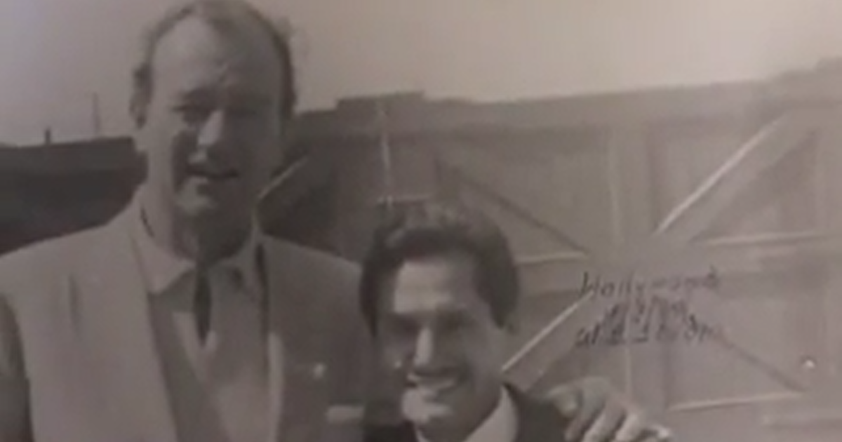 Giugliana Montoro A. Mi familia Montoro: Jorge Montoro y John Wayne