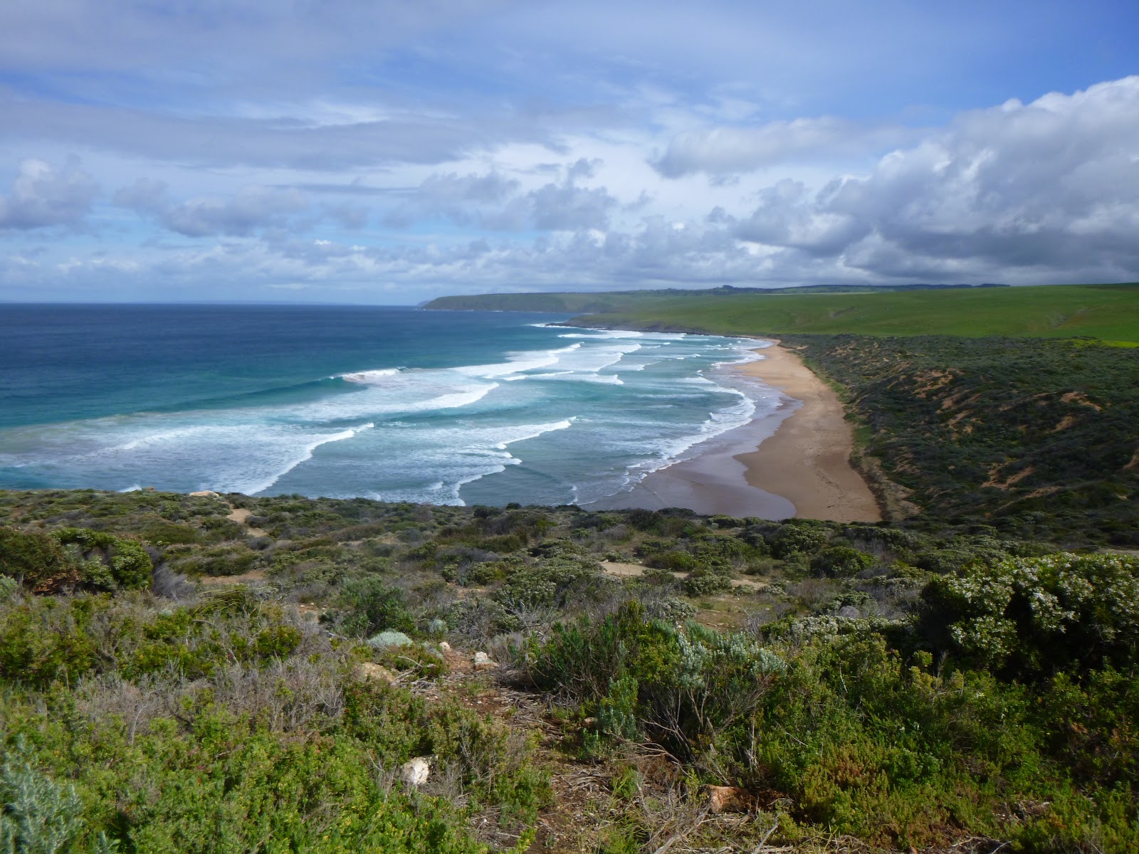Back Valley seasons: This morning over at Parsons Beach look out.