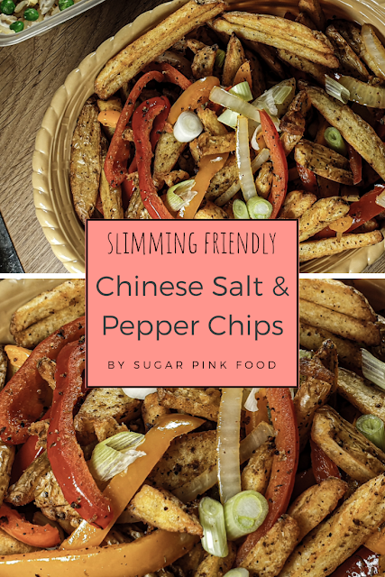 Chinese Salt and Pepper Chips Recipe | Slimming Friendly - Sugar Pink Food