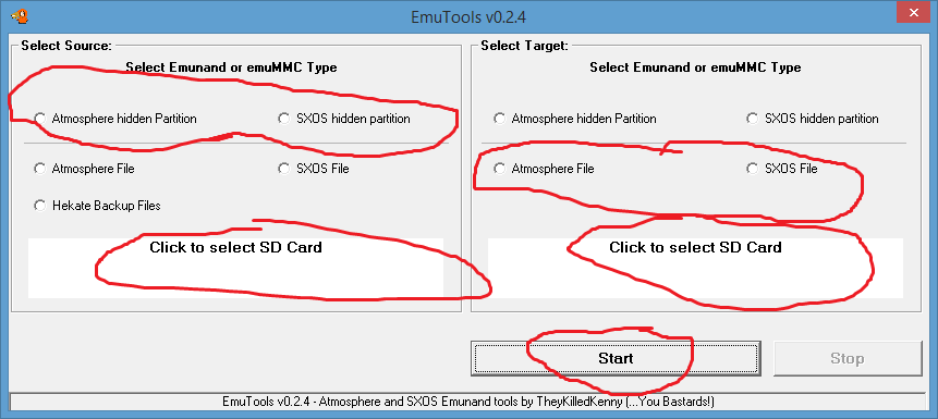 ニンテンドースイッチ EmuNAND総合変換ツールEmuTool紹介