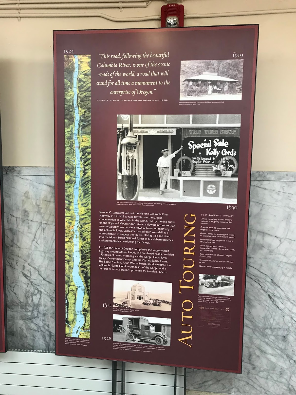 US Route 30/Columbia River Highway; old US 30 on the Historic Columbia ...