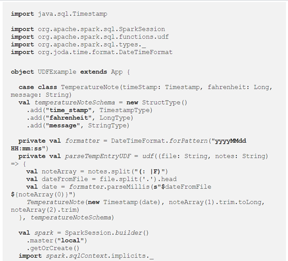 Programación con UDFs con Spark Scala - Observatorio BI & Analytics