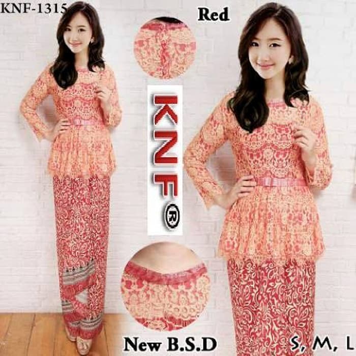 Model Gaun Kebaya Remaja Dress Panjang Pendek Simple Modern Brokat ...