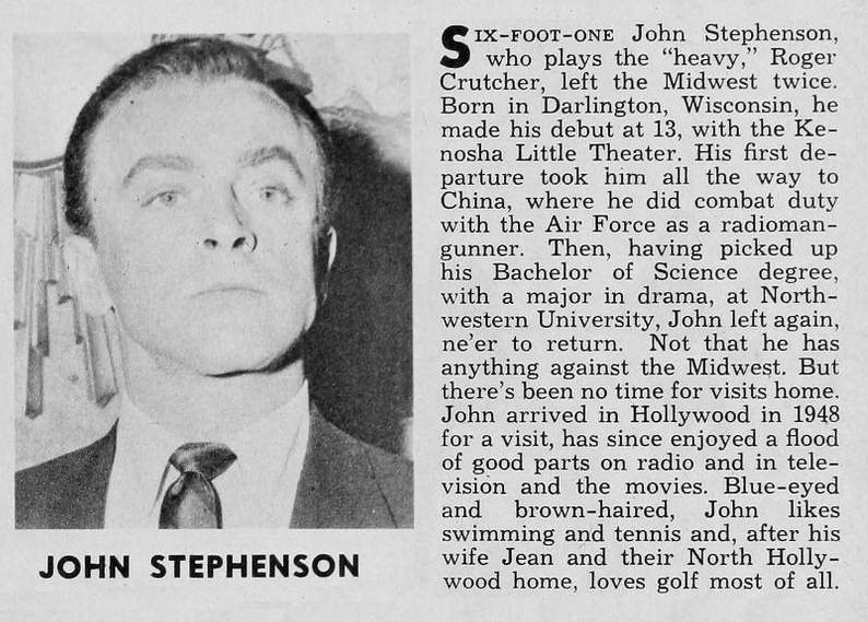 Yowp: Acting, Cartoons and John Stephenson