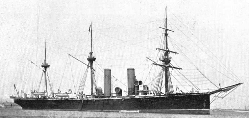 Wargaming Miscellany: HMS Leander (1882)