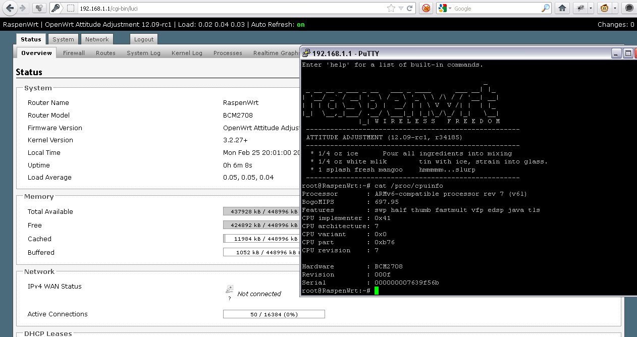 Raspenwrt Raspberry Pi Openwrt ~ Just A Smrx86 Blog