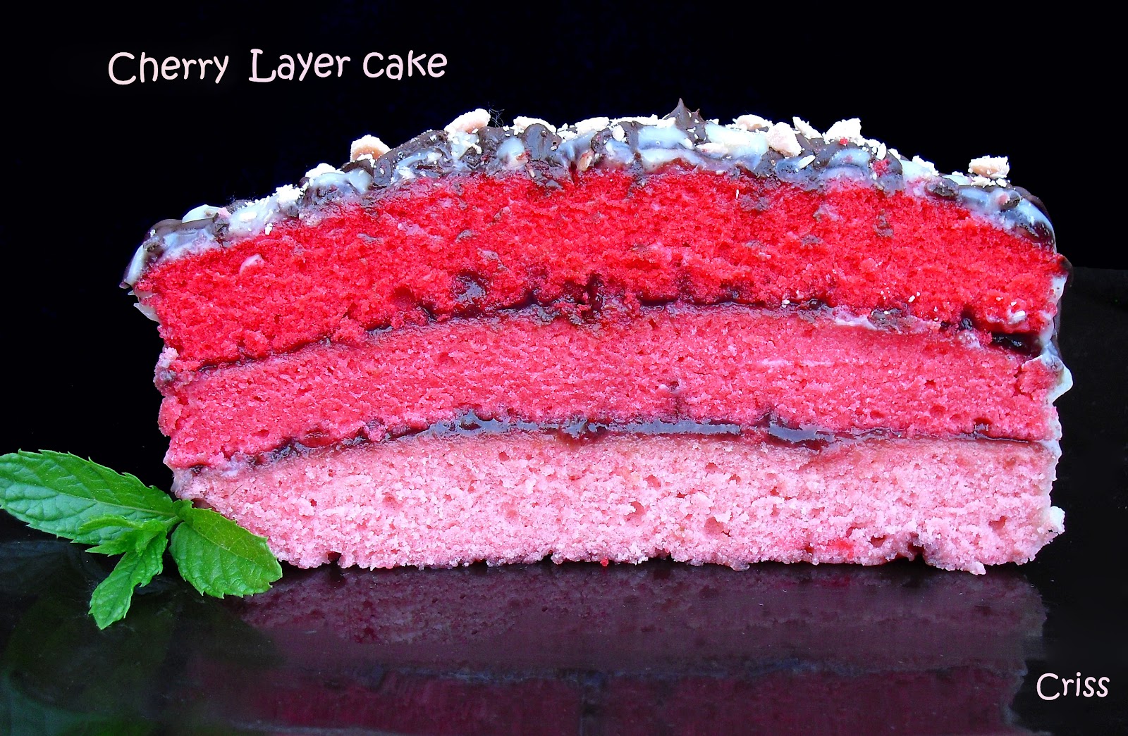 ALIMENTA: CHERRY LAYER CAKE Y 2º CUMPLEBLOG