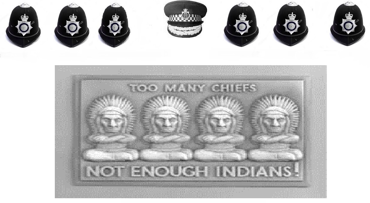 The Justice of the Peace Blog: TOO MANY CHIEFS OR NOT ENOUGH INDIANS?