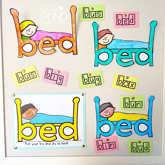 B and D Reversals - Put Your Bs and Ds to Bed | From the Pond