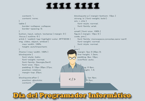 12 de setiembre - Día del Programador Informático