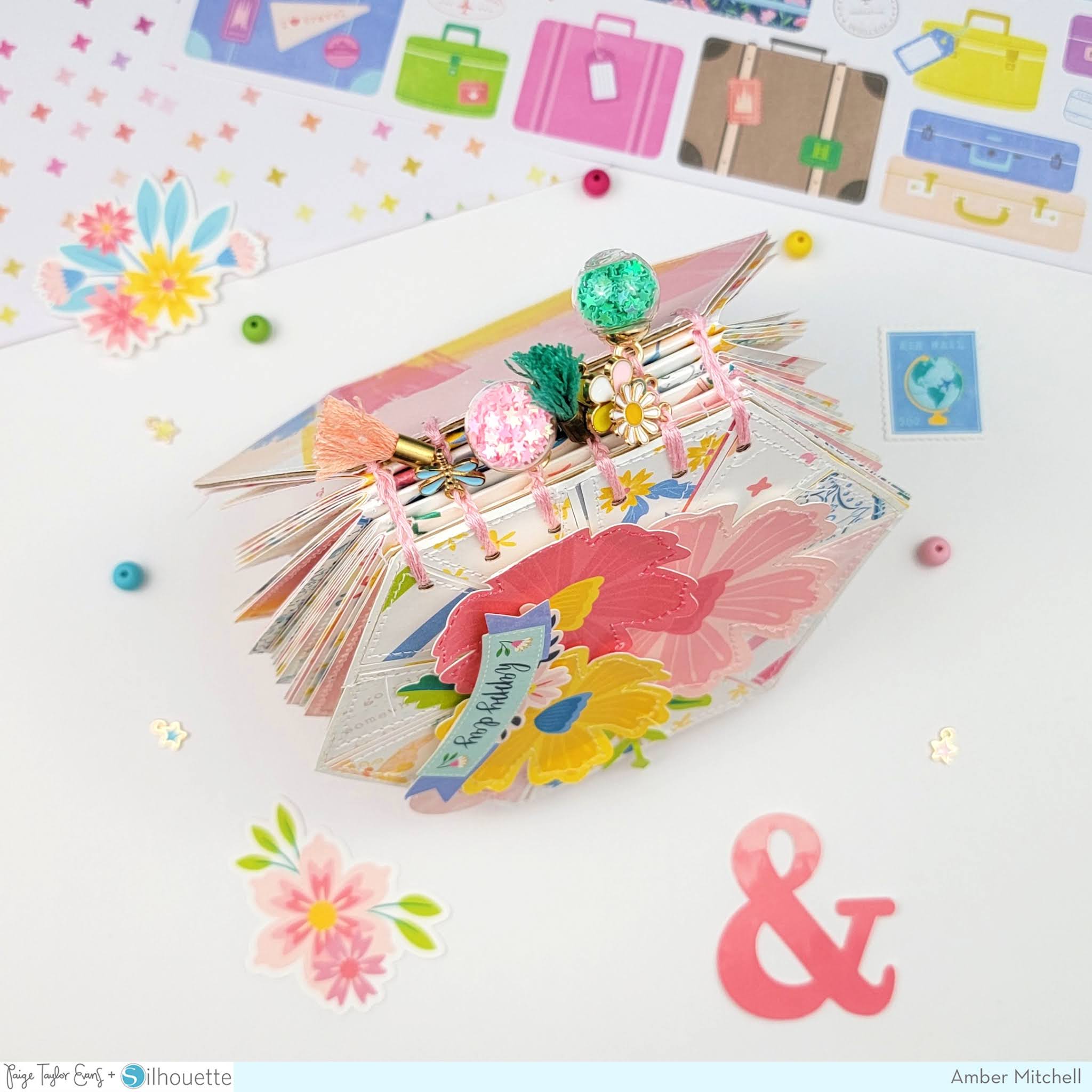 Hexagon Mini Album by Amber Mitchell | Paige Taylor Evans