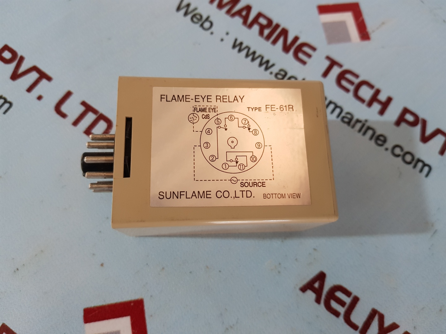 SUNFLAME FE-61R FLAME-EYE RELAY - Aeliya Marine