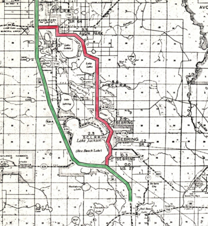 US Route 27 in southern Florida