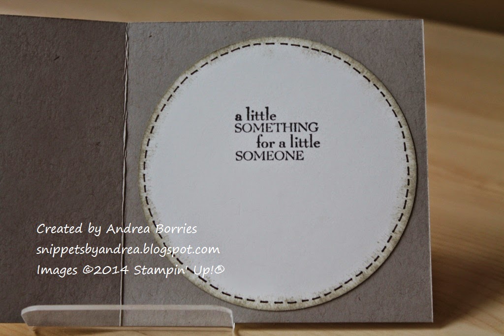 Snippets: Baby card and gift box