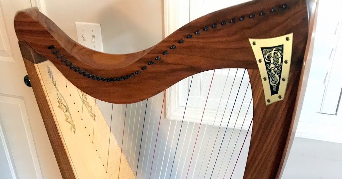HARP IN LA HARP INFO #2: DUSTY STRINGS FH36S #5501 (36) W/HAND-PAINTED SB.