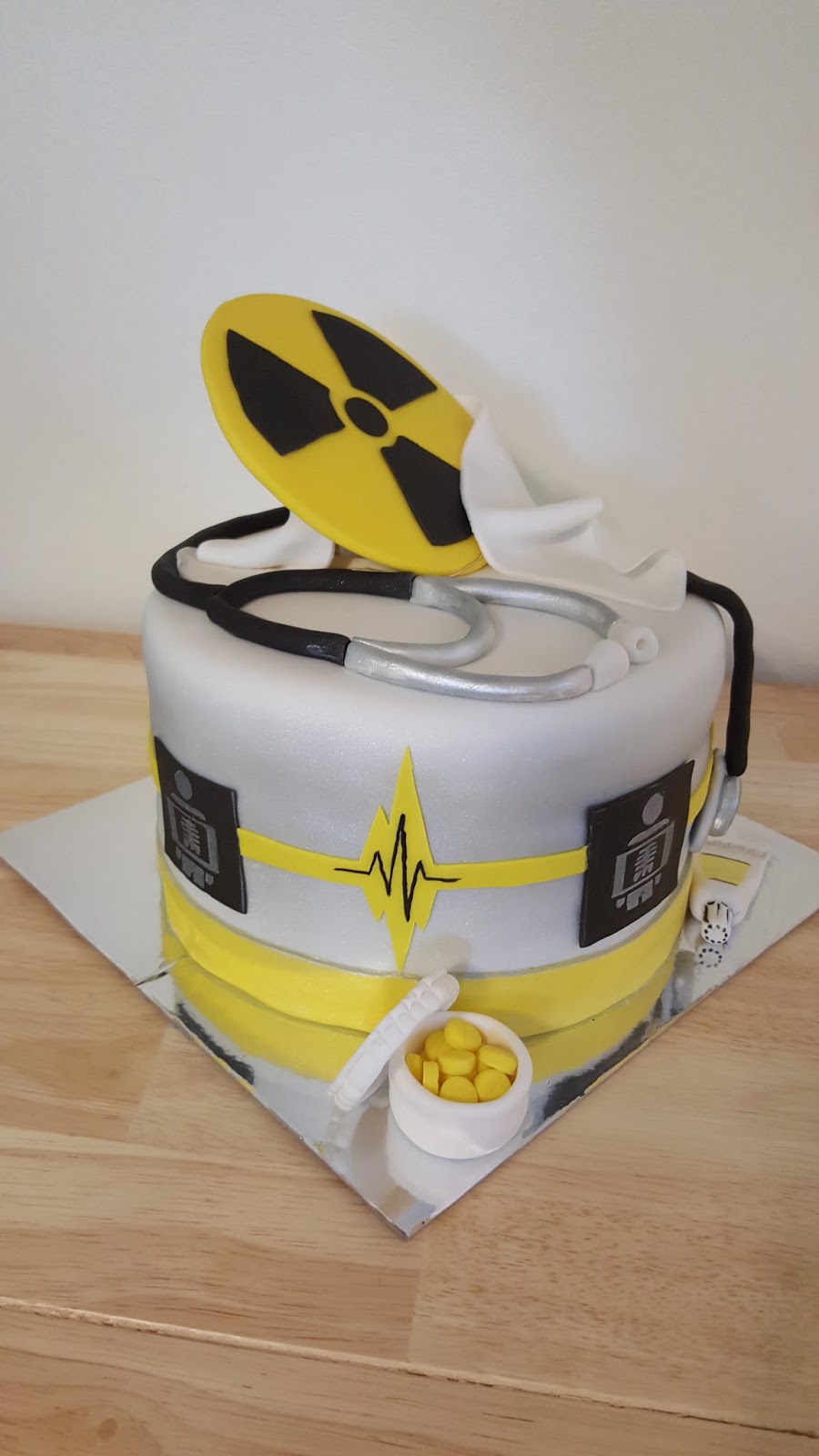 For the Joy of Cake: Radiation therapy cake