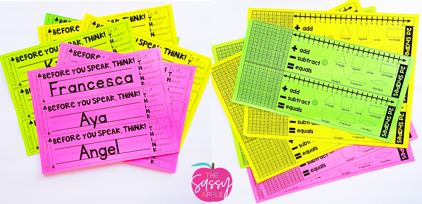 The BEST Name Tags: Perfect for Flexible Seating - The Sassy Apple
