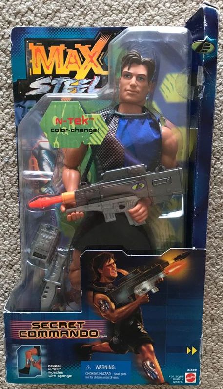 Max Steel Fanáticos: Línea Max Steel 1999-2000 Completa