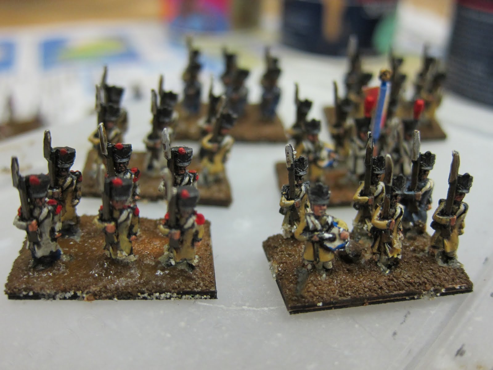 10mm Napoleonics: Speed basing discovery