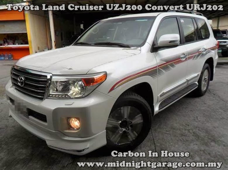Midnight Garage Bodykit Centre: Toyota Land Cruiser UZJ200 Convert URJ202