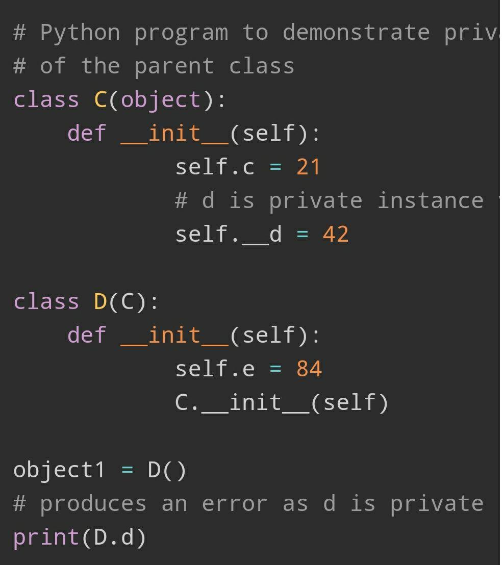 Inheritance, Abstraction, Polymorphism and Encapulation