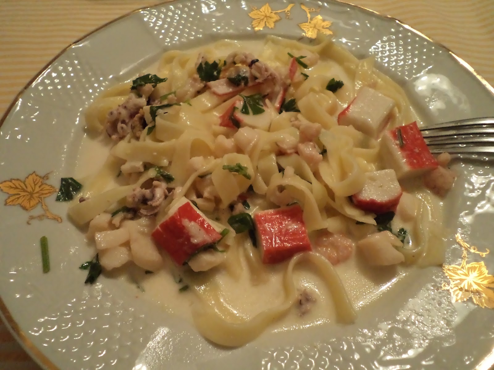 Ramo's kitchen: Paste cu fructe de mare