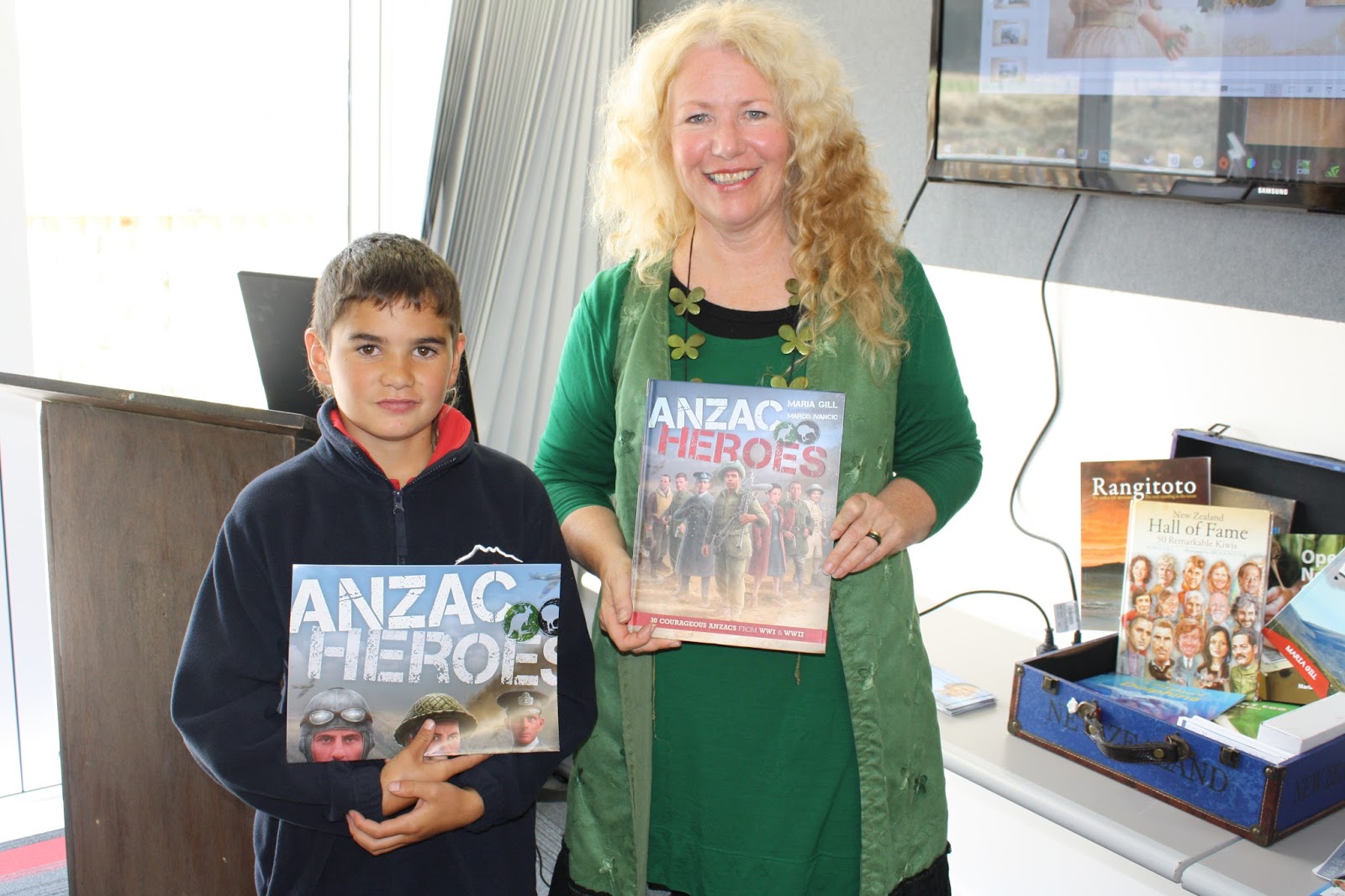 Maria Gill, Children's Author: Anzac Heroes Launched!