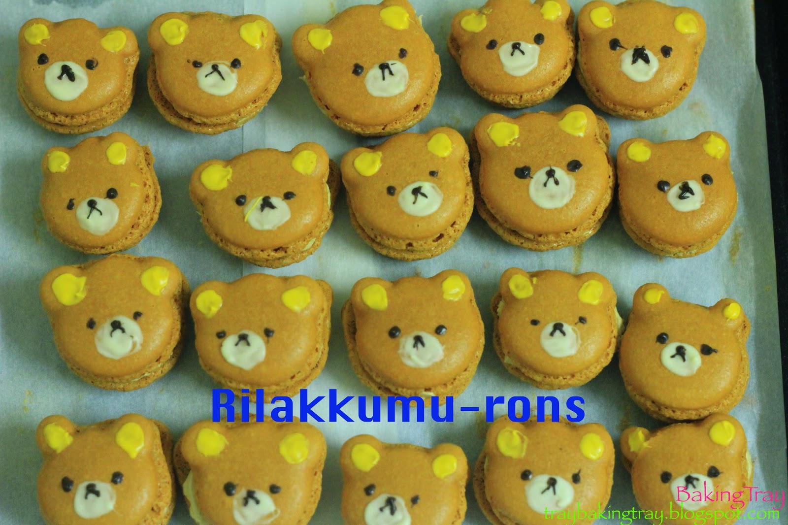 BAKING TRAY ~\________/~: Macaron menu!!!!!