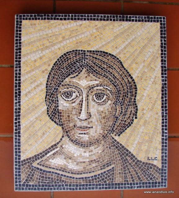 Tales from Toriello: Mosaics in and around our garden.